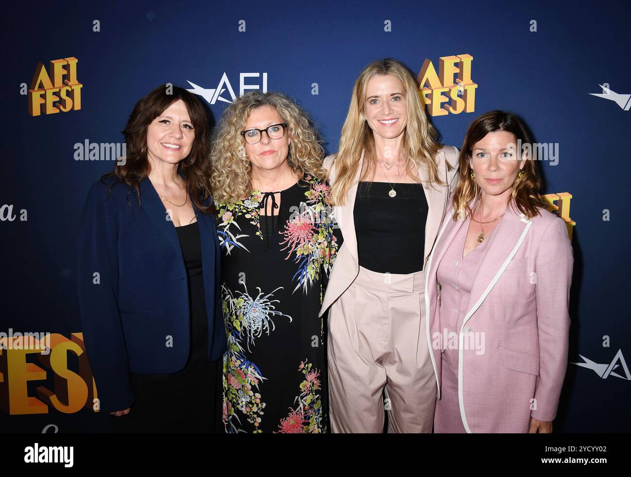 HOLLYWOOD, CALIFORNIA - OCTOBER 23: (L-R) Siobhan Sinnerton, Blye Pagon ...