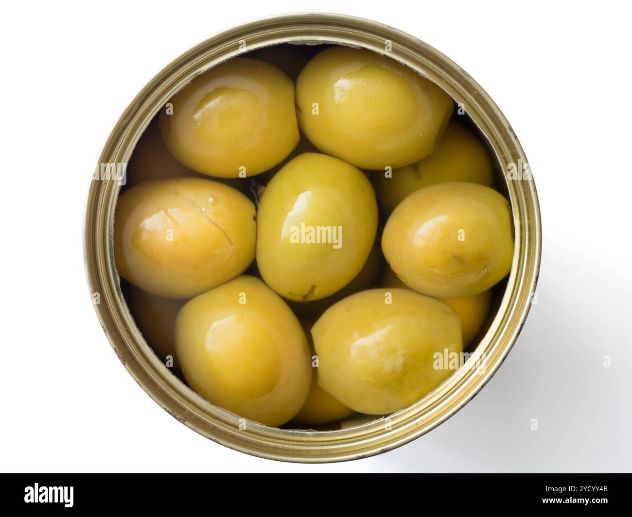 Tin olives isolated hi-res stock photography and images - Alamy