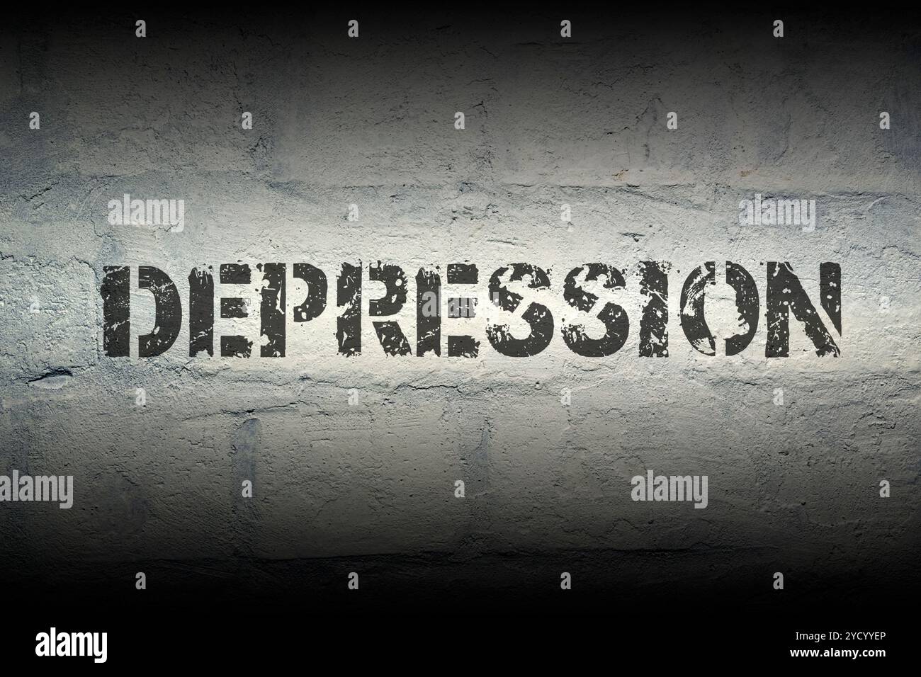Depression WORD GR Stock Photo - Alamy
