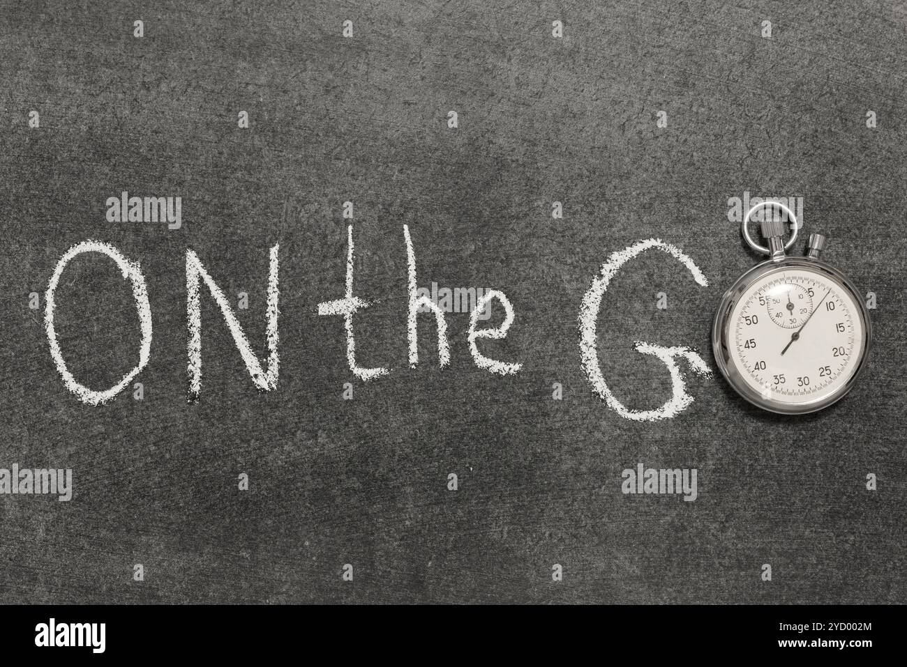 On the go Stock Photo - Alamy