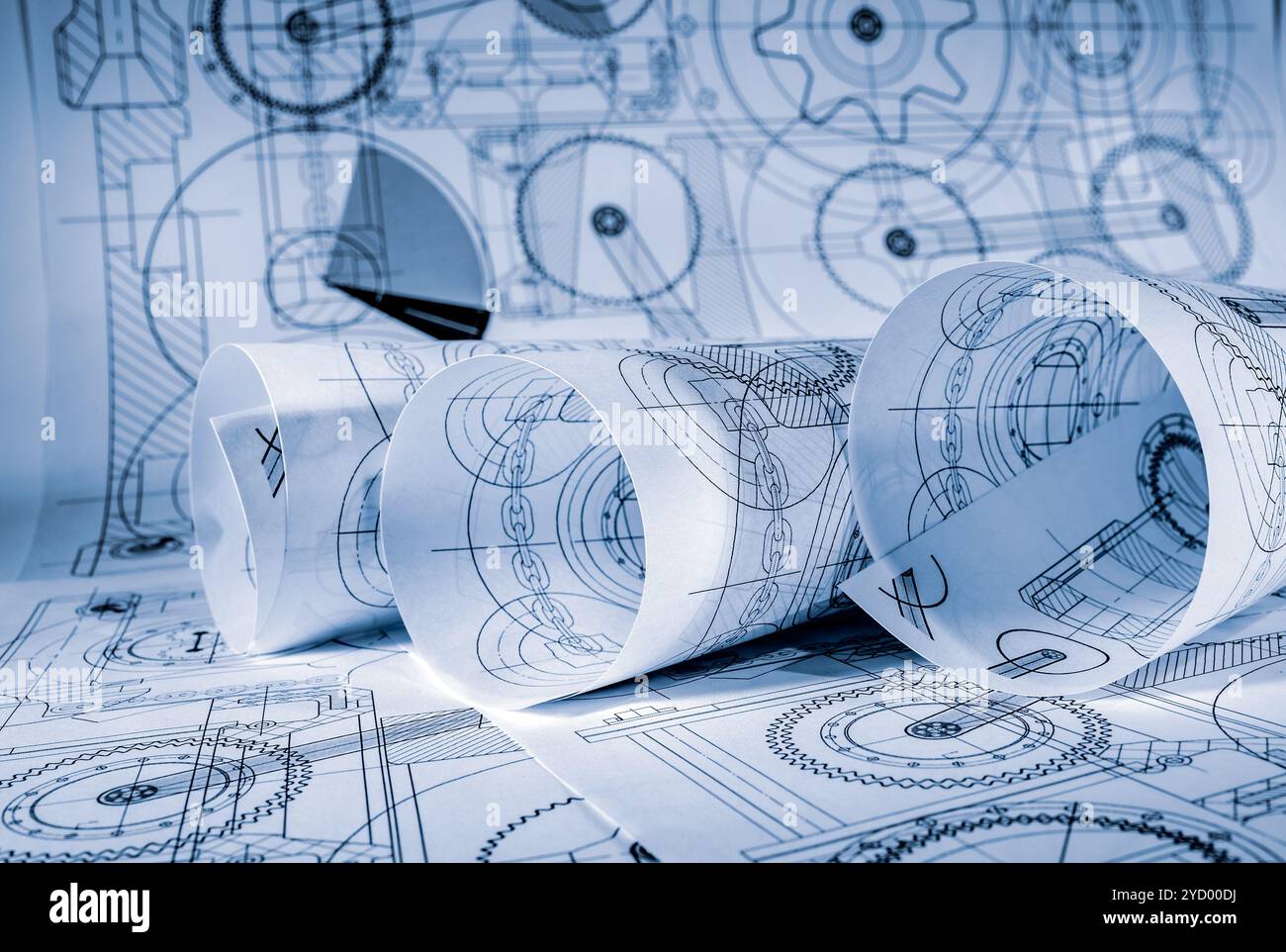 Engineering drawings technology hi-res stock photography and images - Alamy