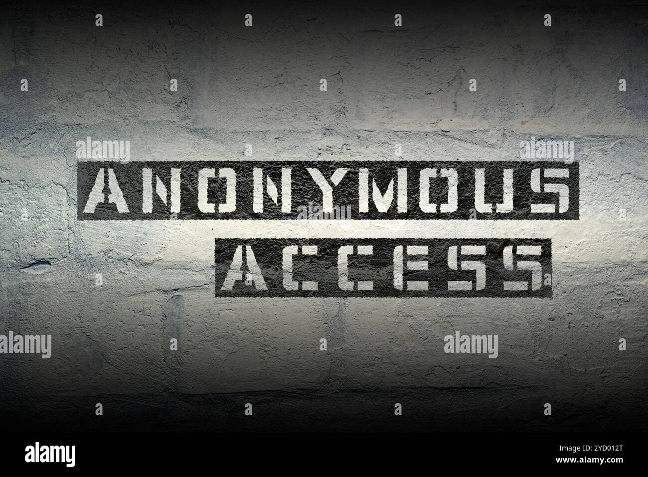 Anonymous access gr Stock Photo - Alamy