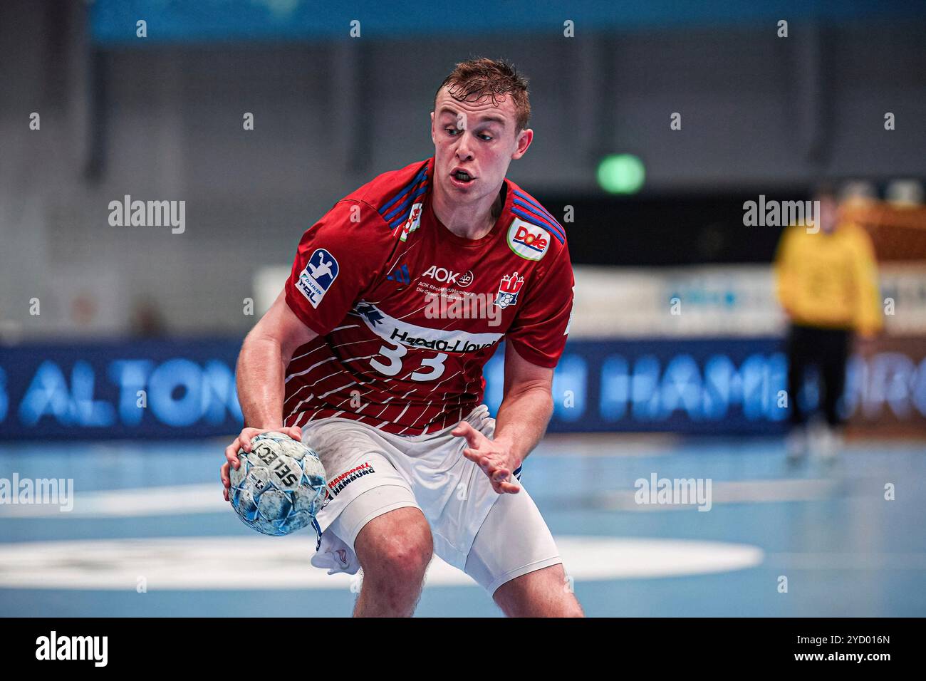 Hamburg, Deutschland. 24th Oct, 2024. Moritz Sauter (Handball Sport ...