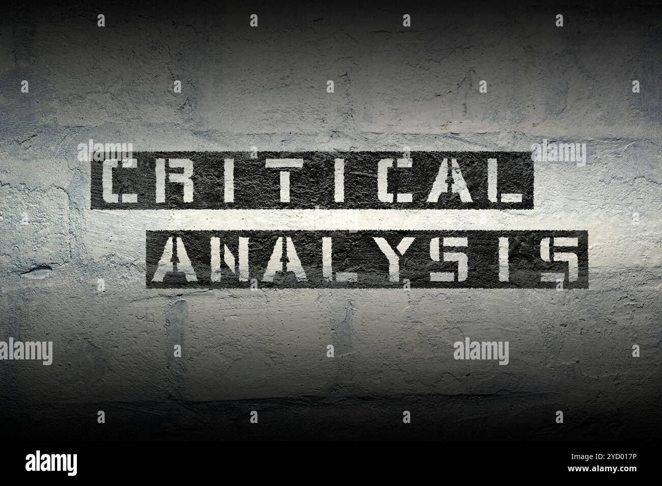 Critical analysis gr Stock Photo - Alamy