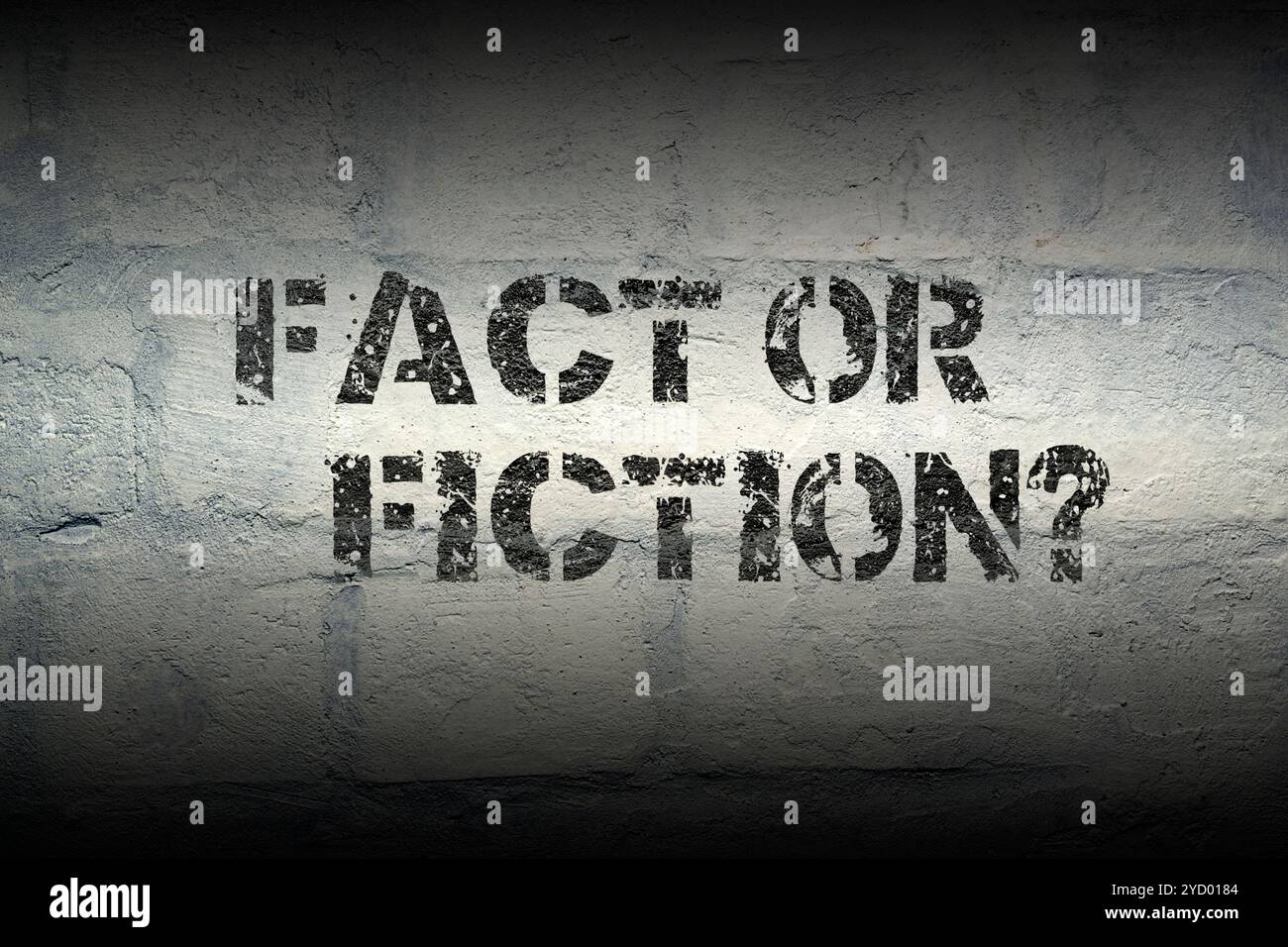 Fact or fiction gr Stock Photo - Alamy