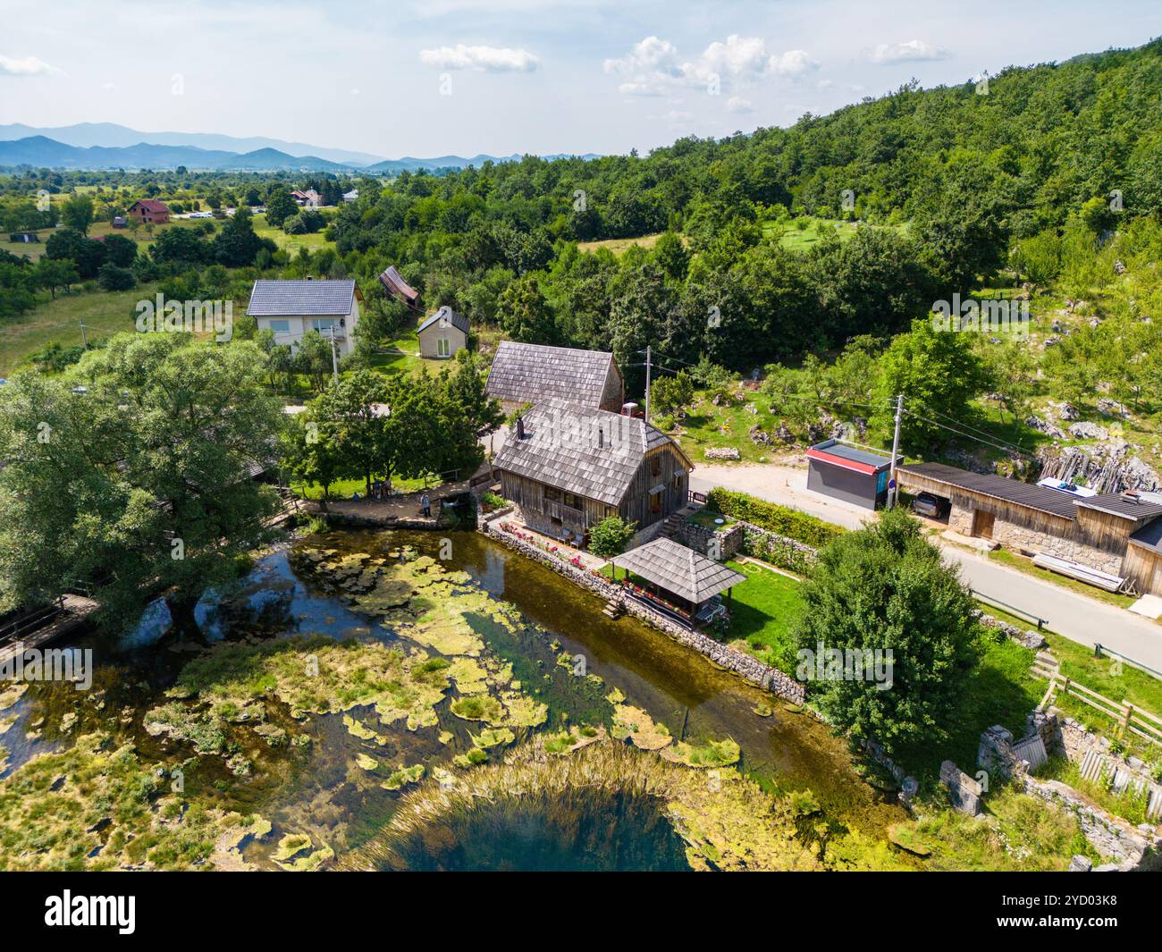 Sinac village aerial hi-res stock photography and images - Alamy