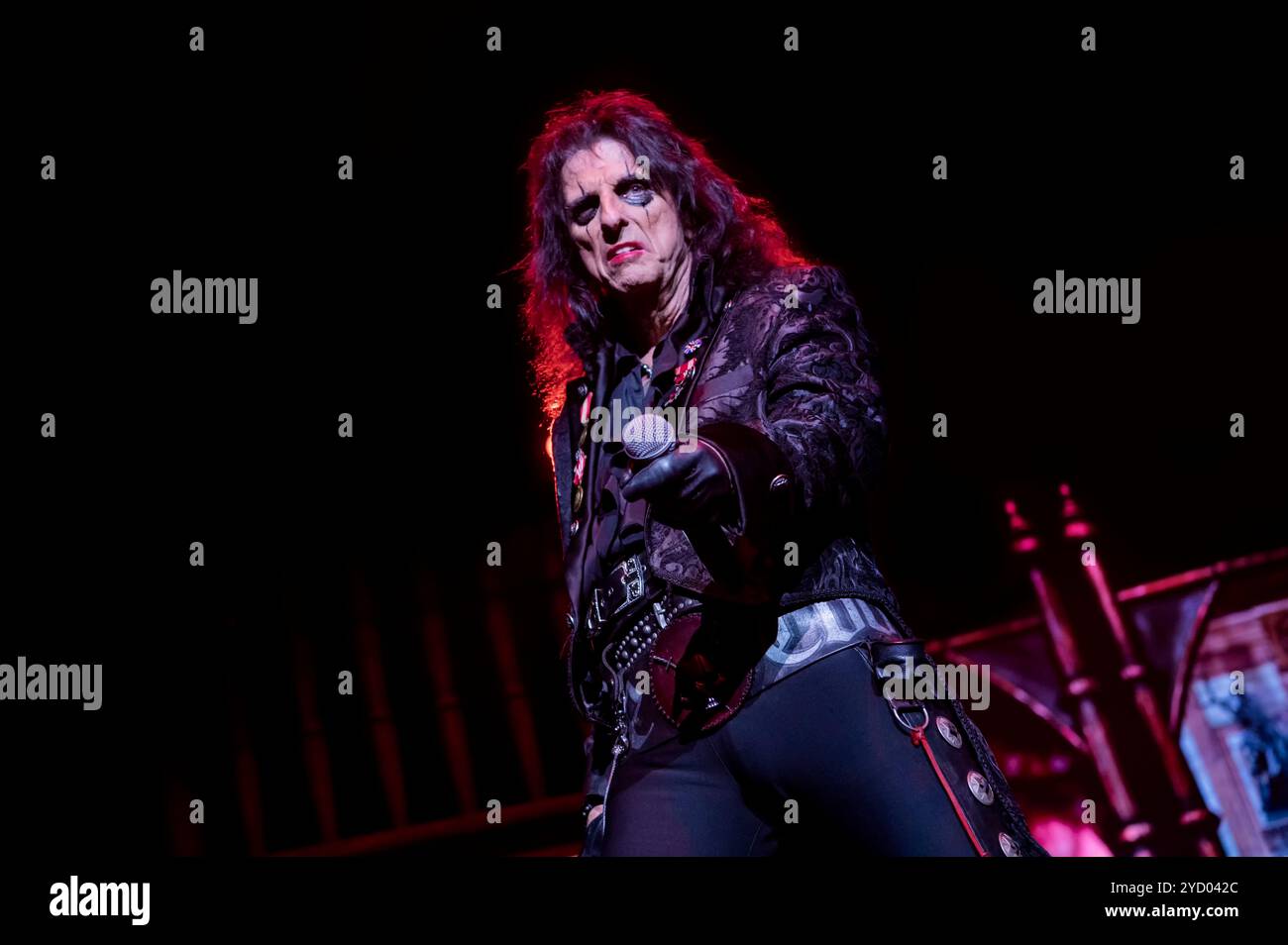Alice Cooper live in concert at Birmingham Utilita Arena, 'Too Close ...