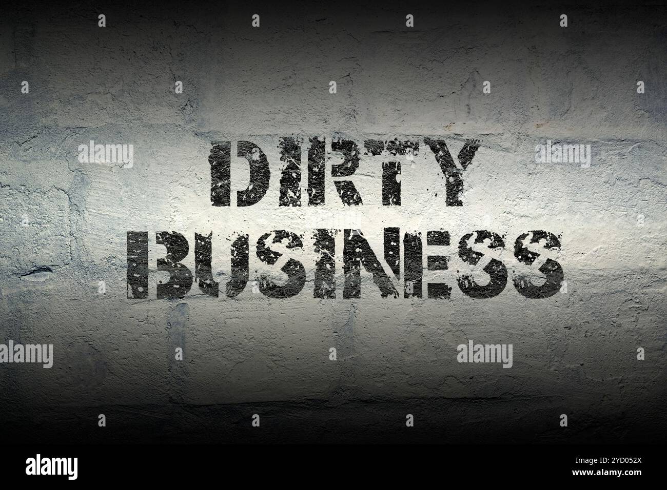 Dirty business GR Stock Photo - Alamy