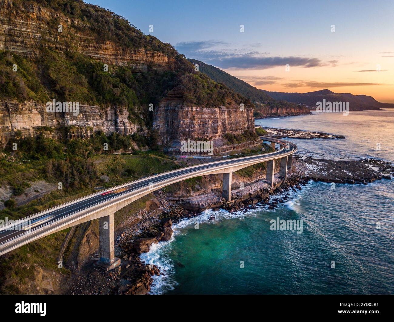 Sea Cliff Bridge Australia Stock Photo - Alamy