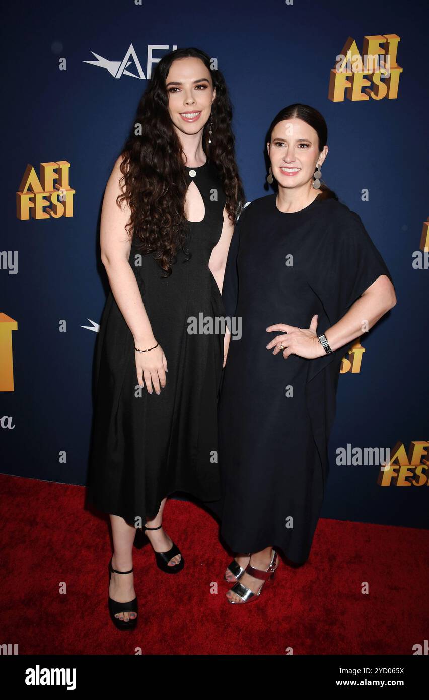 Hollywood, California, USA. 23rd Oct, 2024. (L-R) Directors Abbie ...
