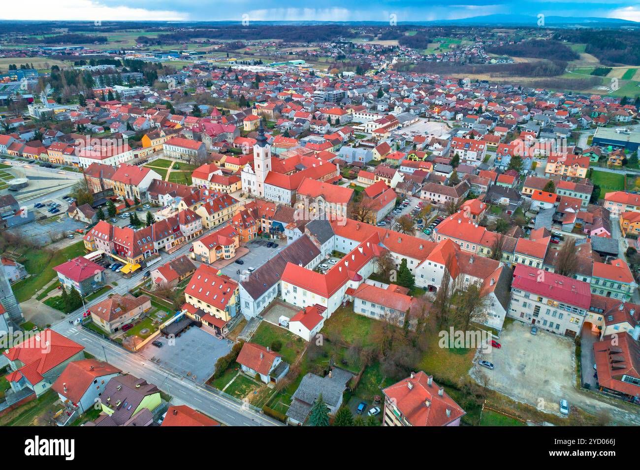 Panoramic aerial view lights hi-res stock photography and images - Alamy