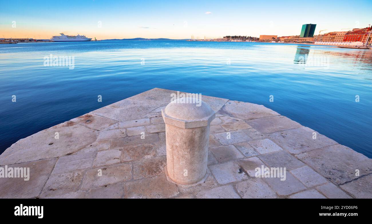 City of Split morning view from Riva Stock Photo - Alamy