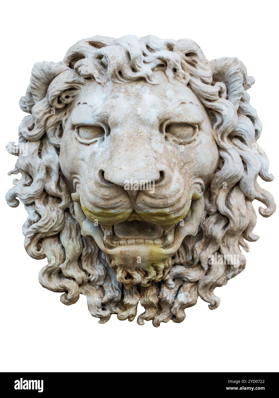 Lion relief isolated Stock Photo - Alamy
