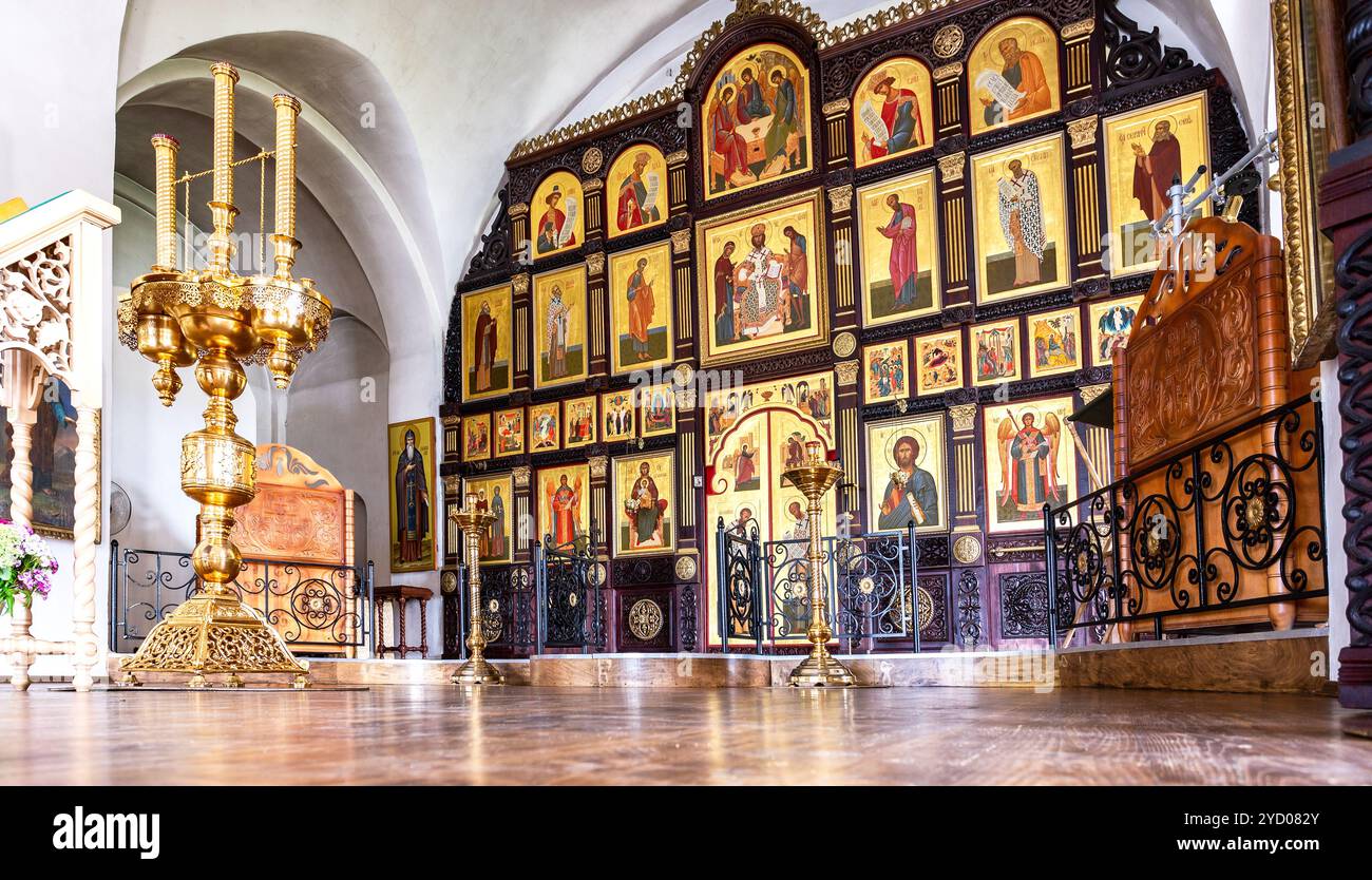 Orthodox iconostasis hi-res stock photography and images - Alamy