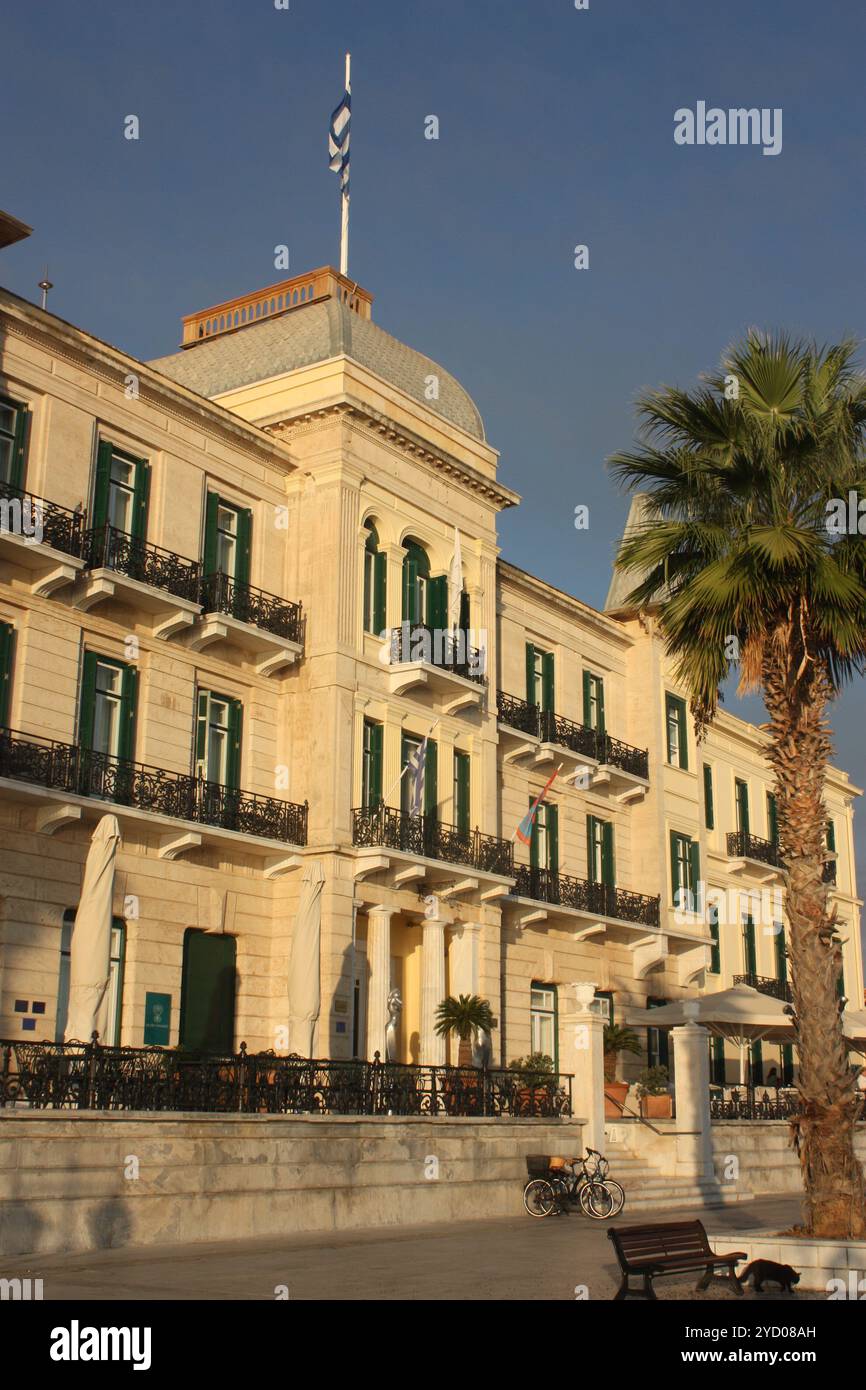 The Poseidonion Grand Hotel on Spetses Stock Photo - Alamy