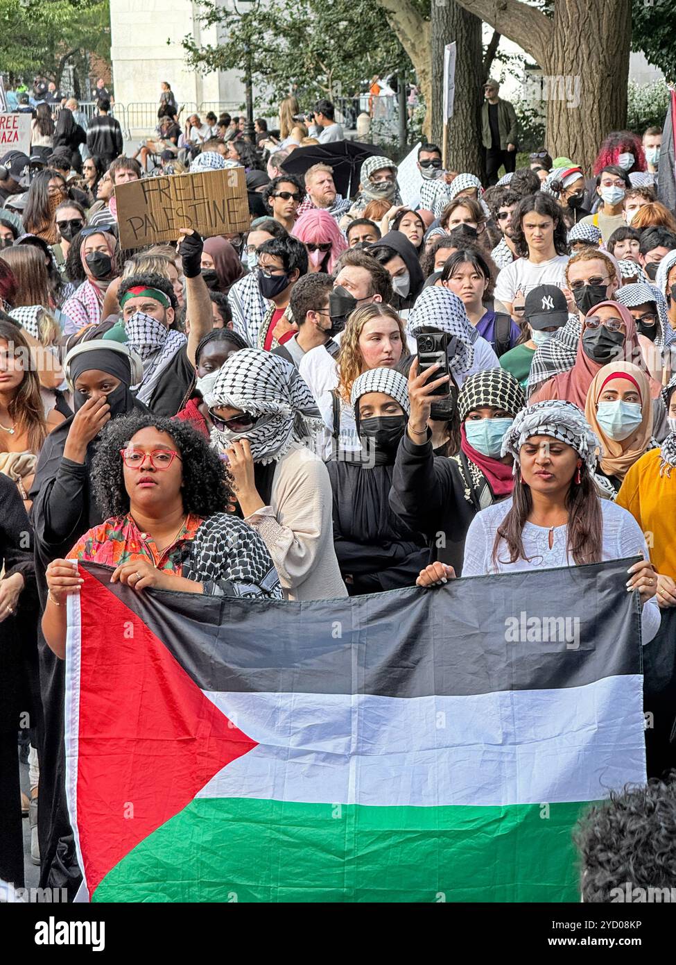 Thousands pro palestinian protestors hi-res stock photography and ...