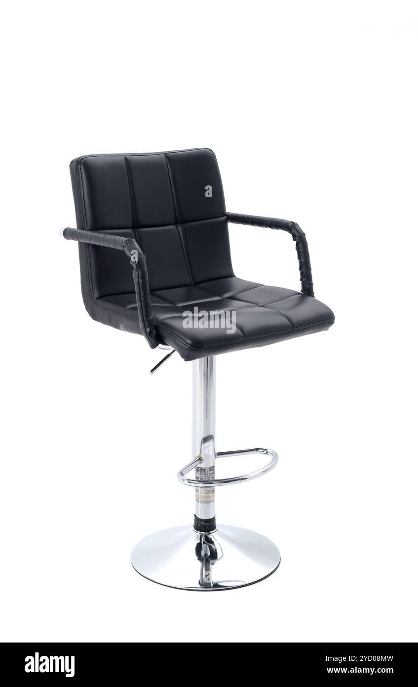bar stool furniture with isolated white background Stock Photo - Alamy