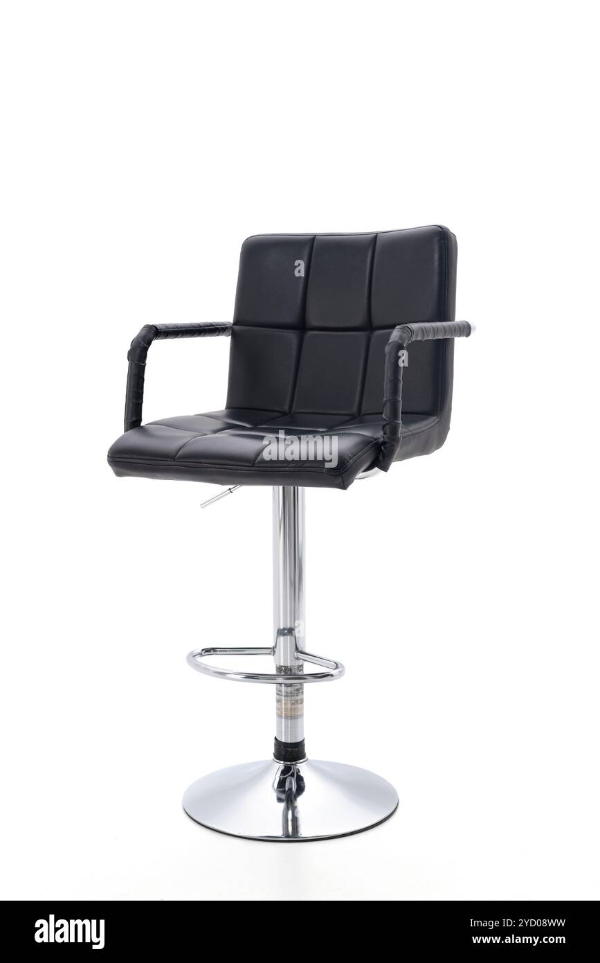 bar stool furniture with isolated white background Stock Photo - Alamy