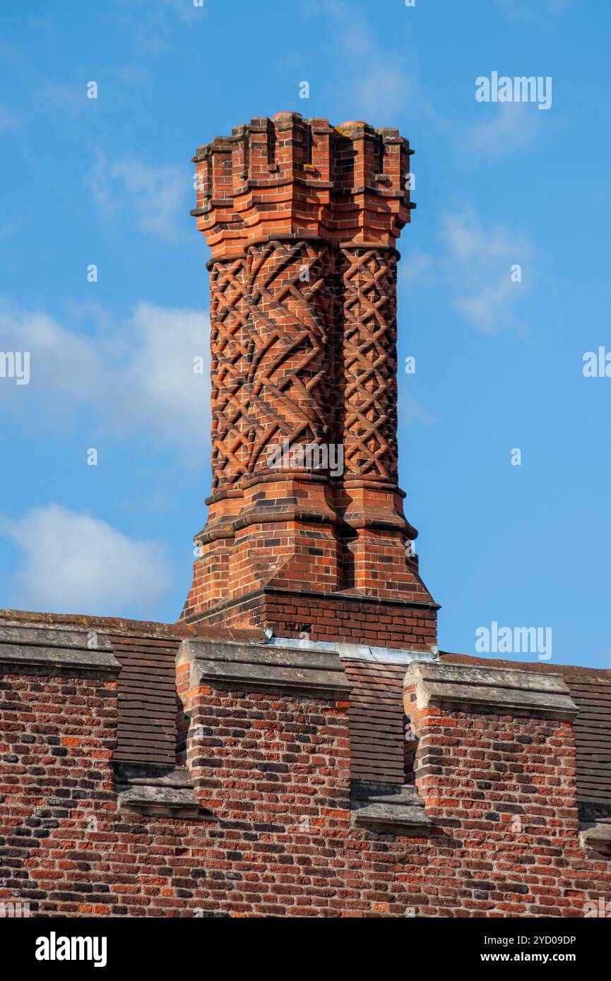Chimney brick decorative stack hi-res stock photography and images - Alamy