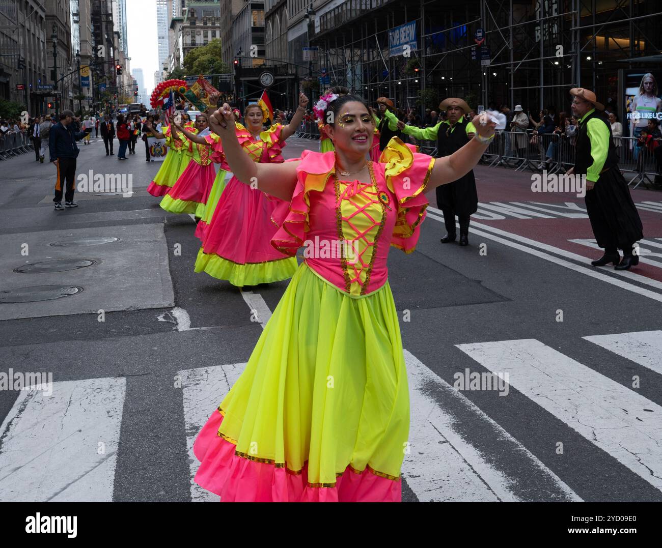 2024 International Hispanic Day Parade on 5th Avenue in New York City ...