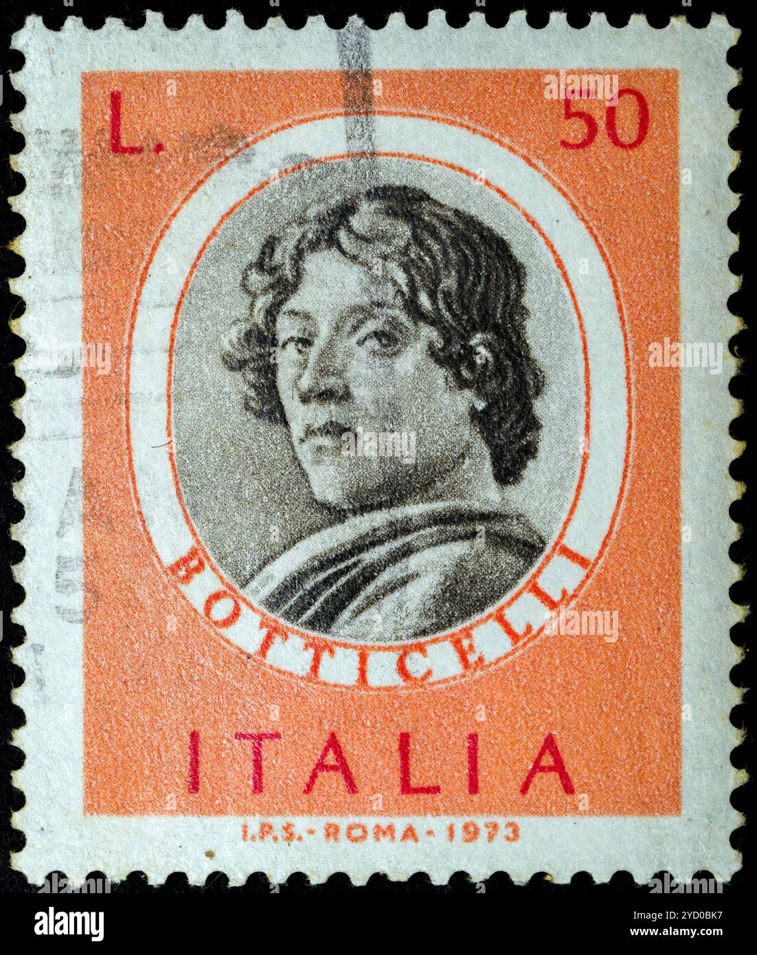 Botticelli - "Uomini illustri" series 1st issue 1973 - Italian postage ...