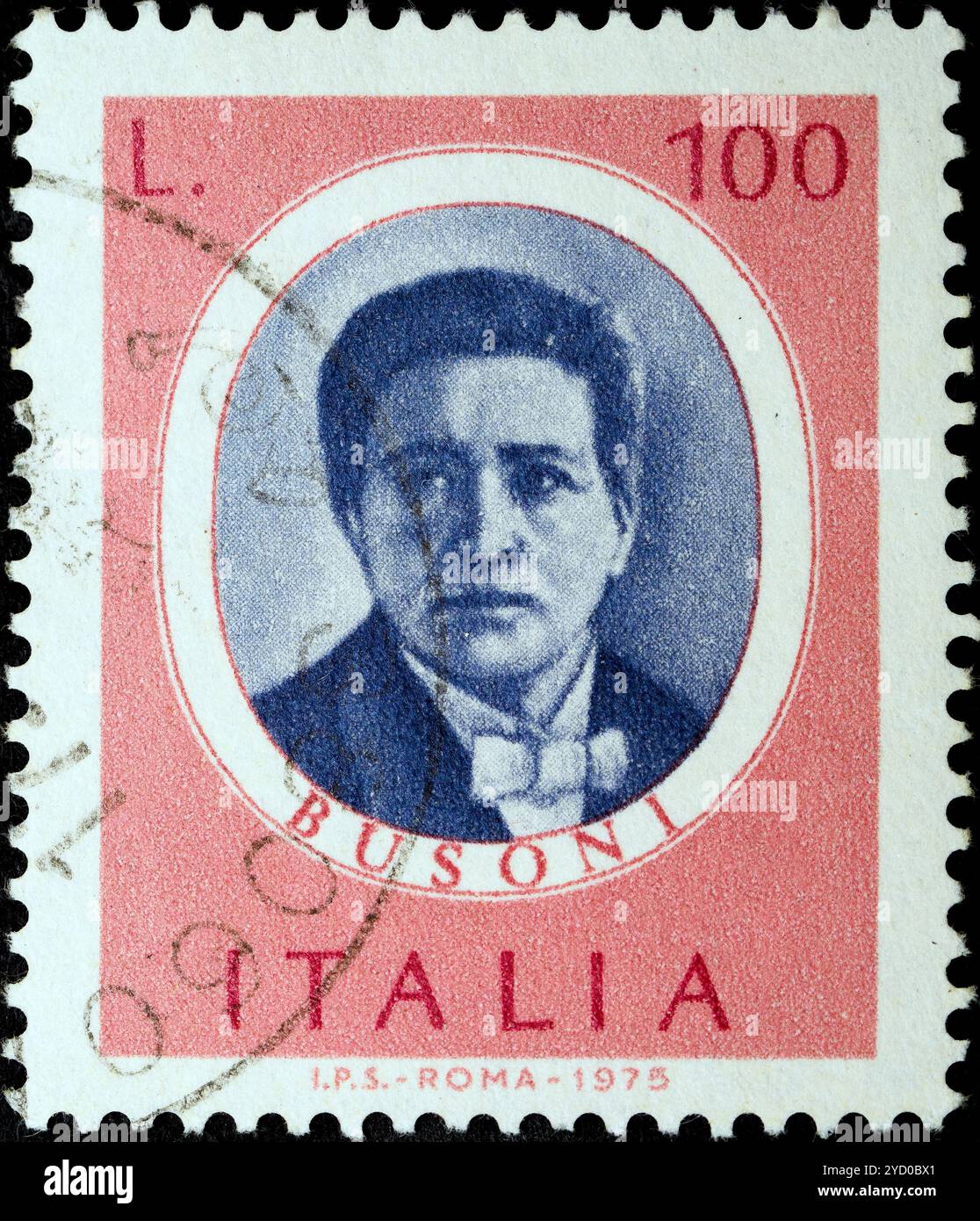 Benvenuto Busoni - "Uomini illustri" series 3th issue 1975 - Italian ...