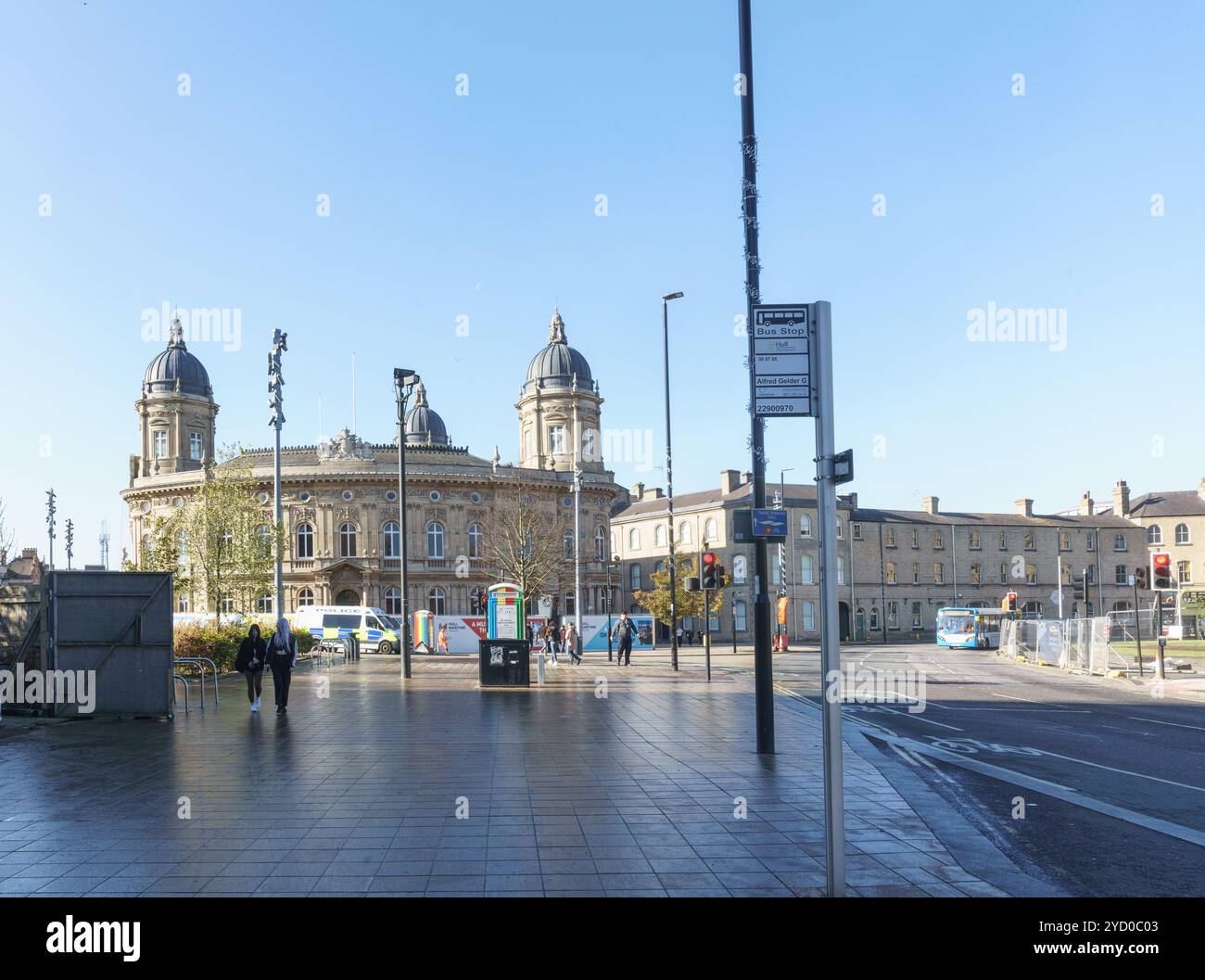 Hull Maritime Museum which is undergoing renovations, Hull, East ...