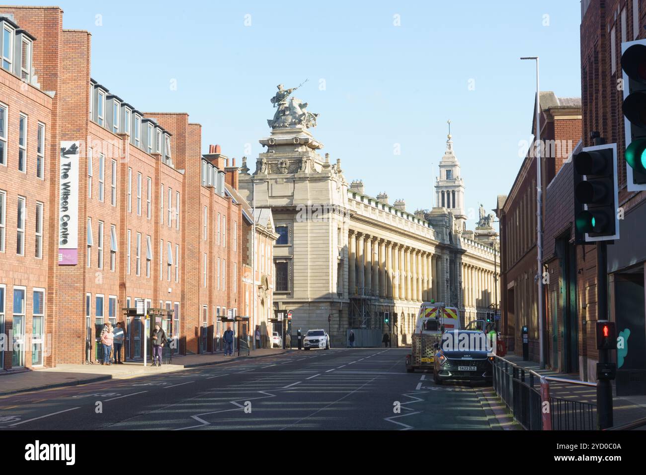 The Wilson Centre and the GuildHall, Hull, East Yorkshire, England ...