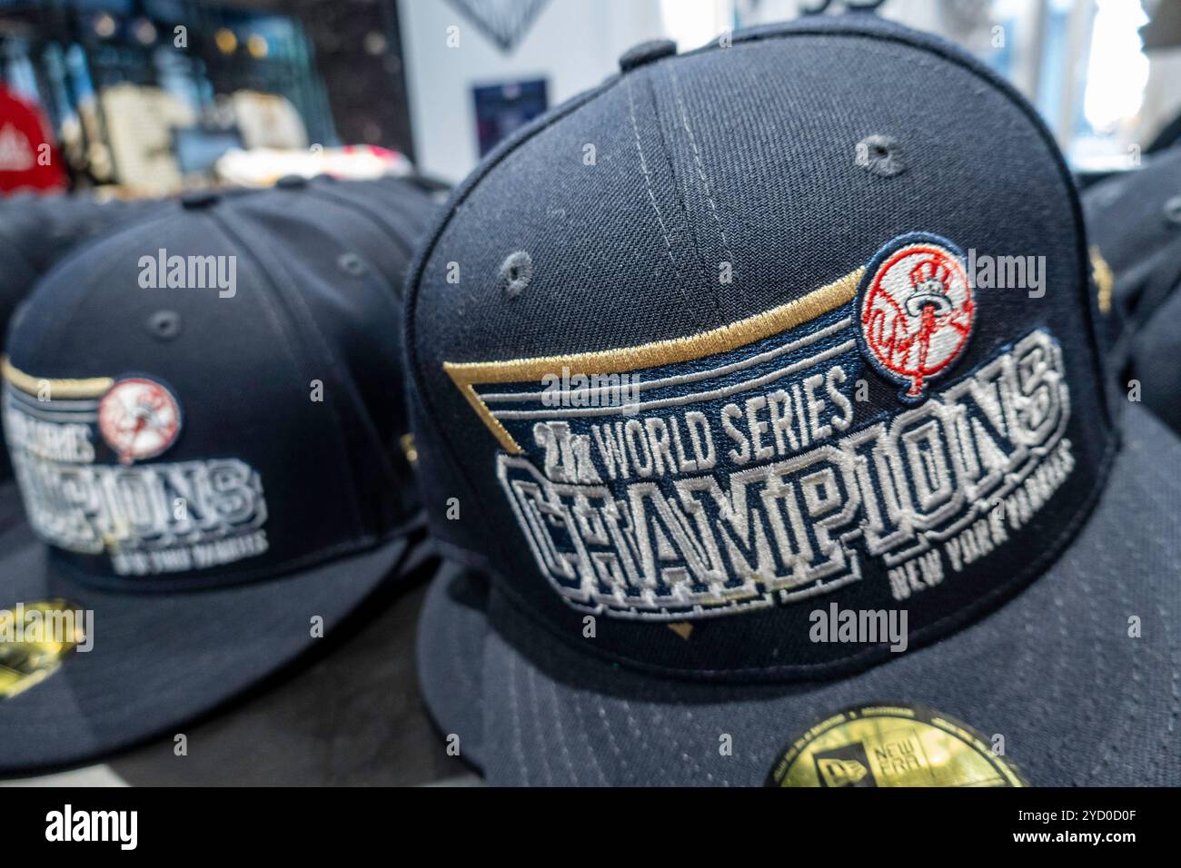 Major League Baseball flagship store in Rockefeller Center offers team branded sports ...