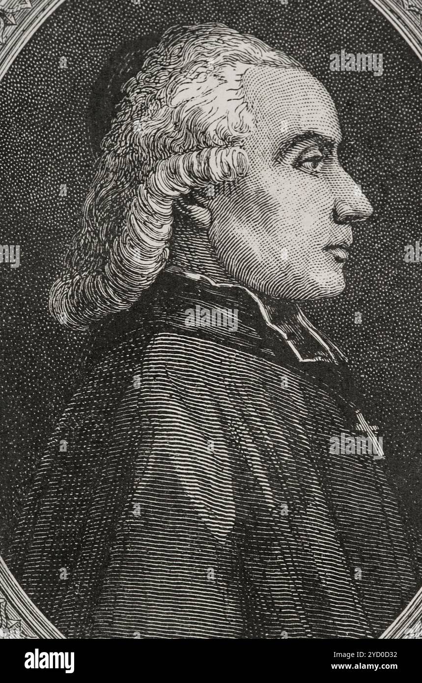 Anne Louis Henri de La Fare (1752-1829). French prelate and statesman ...