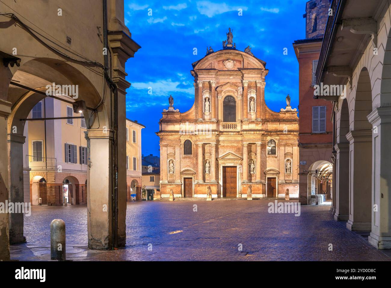 Basilica of San Prospero, Reggio Emilia, Emilia-Romagna, Italy Stock ...