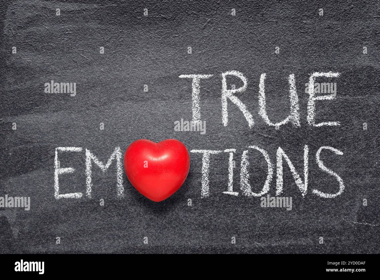 True emotions heart Stock Photo - Alamy