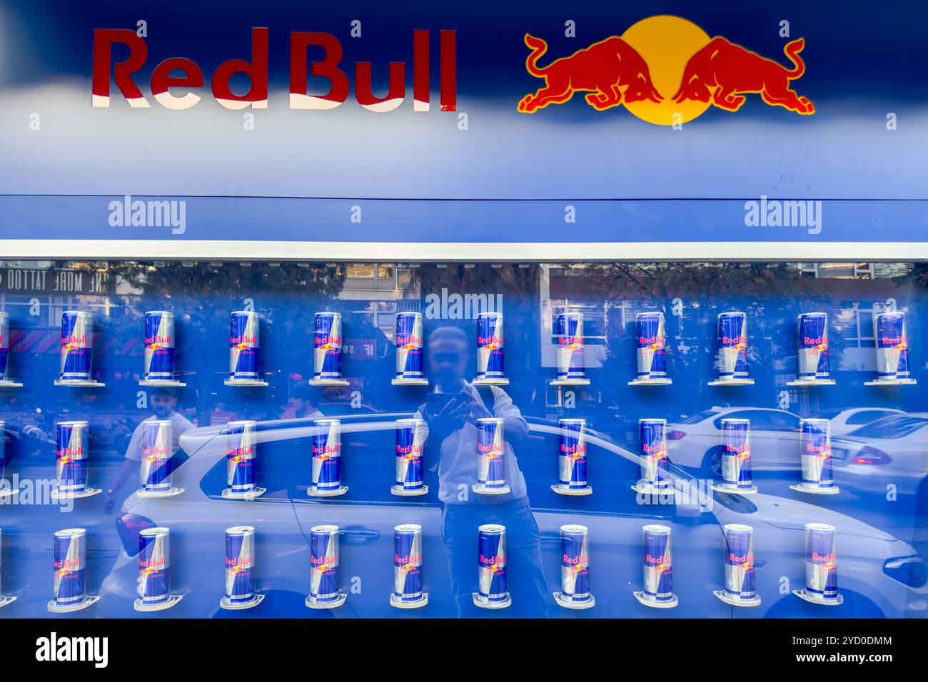 Ankara, Turkey: September 6, 2024: A supermarket display decorated with ...