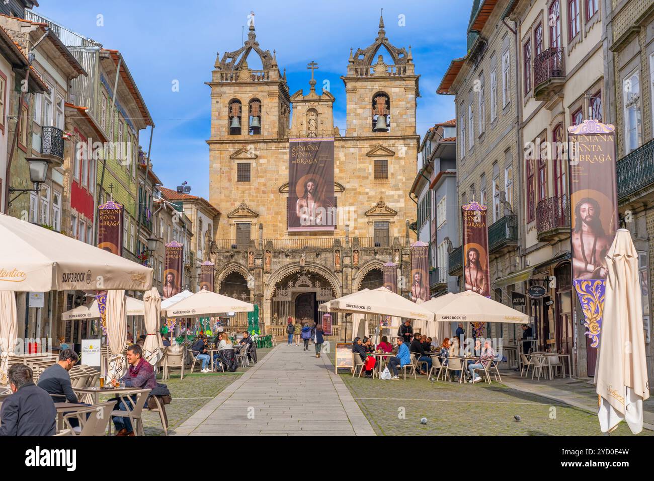 Braga Cathedral, Sé Catedral de Braga, Braga, Portugal Stock Photo - Alamy