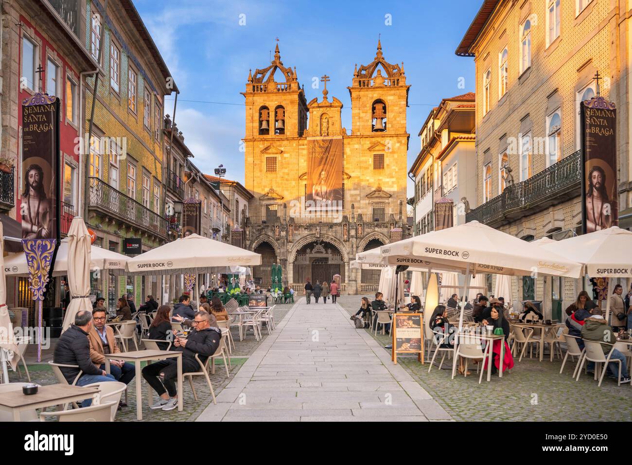 Braga Cathedral, Sé Catedral de Braga, Braga, Portugal Stock Photo - Alamy