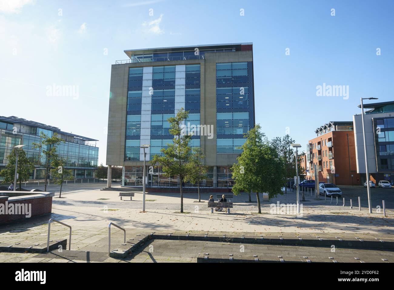 Humber Quays office block on Hull Marina, Hull, East Yorkshire, UK ...