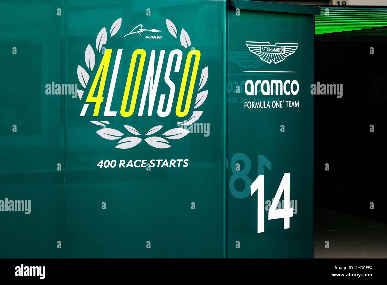 ALONSO Fernando's 400 GP Tribute during the Formula 1 Gran Premio de la ...