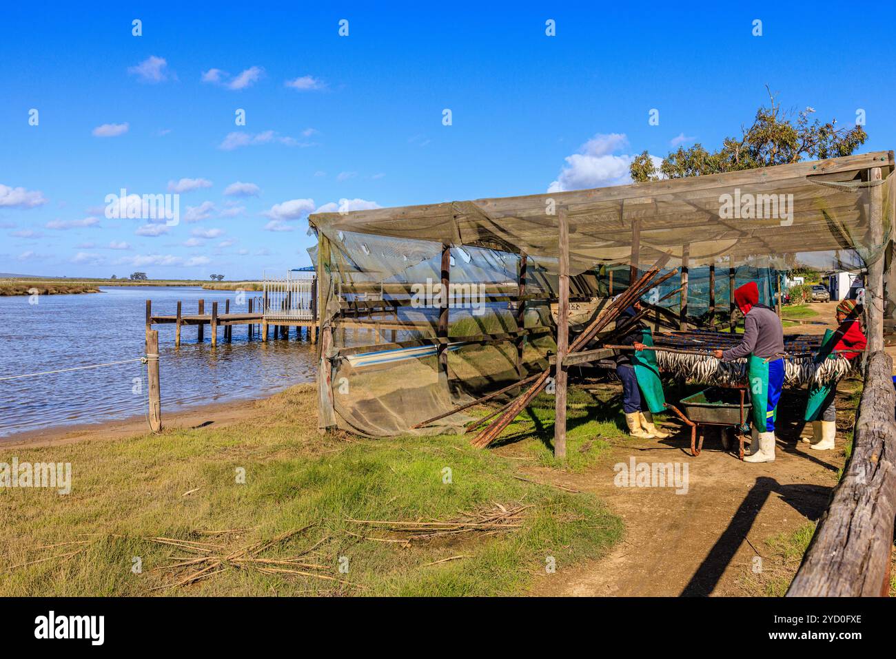 Bundles of fish nets hi-res stock photography and images - Alamy