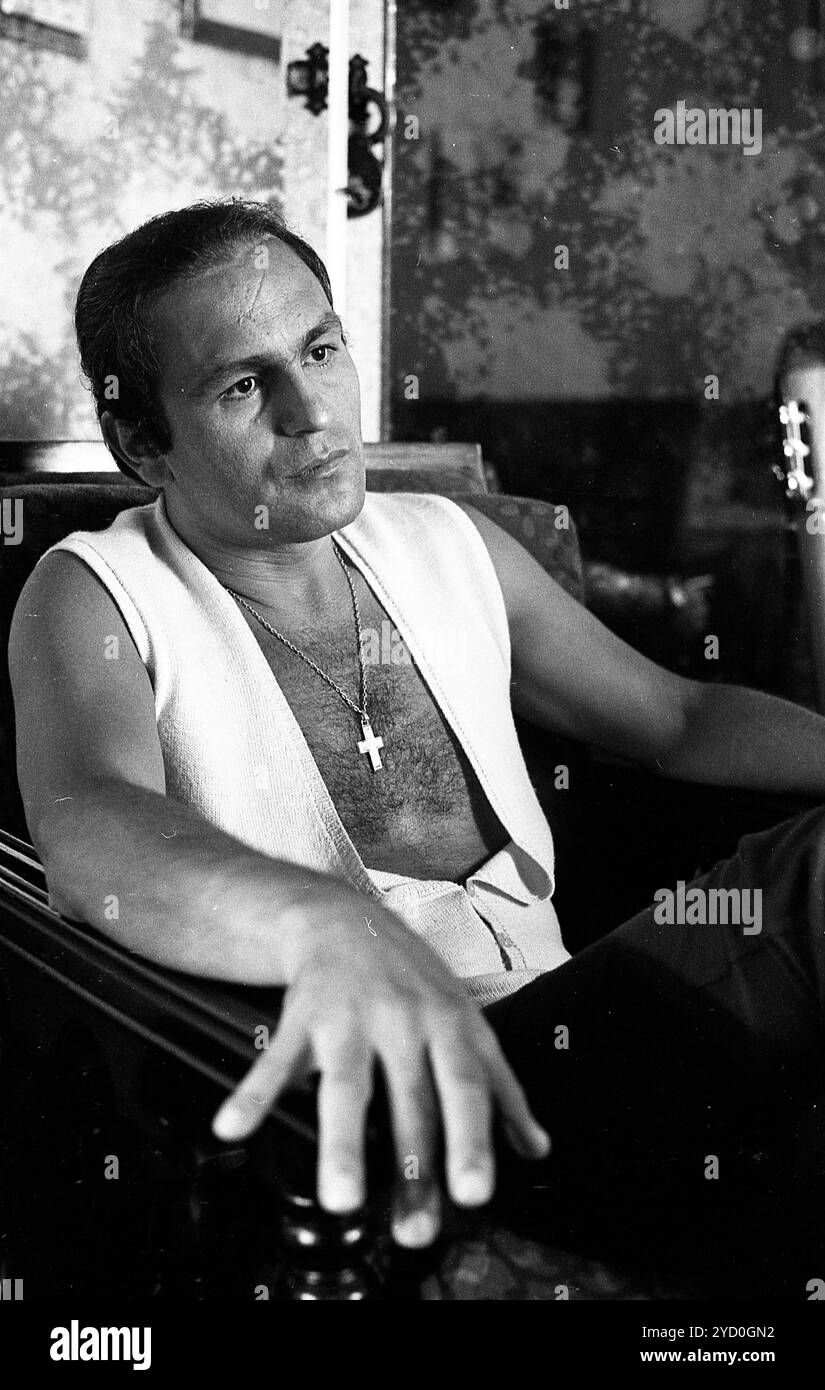 Argentine popular singer, composer, actor and filmmaker Leonardo Favio ...