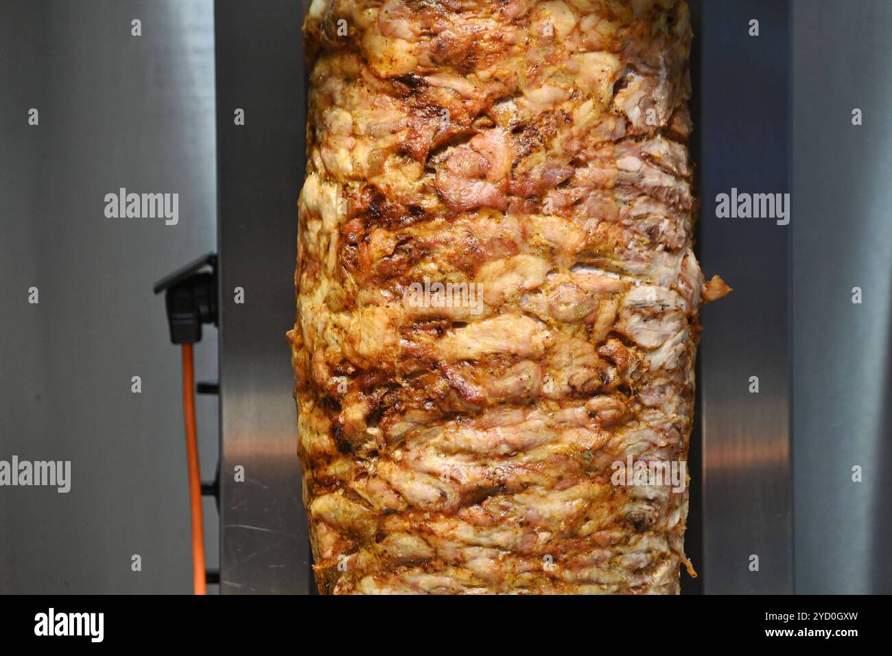 Doenerspiess,Doener,Fleisch,Drehspiess. *** Doener spit,Doener,meat ...