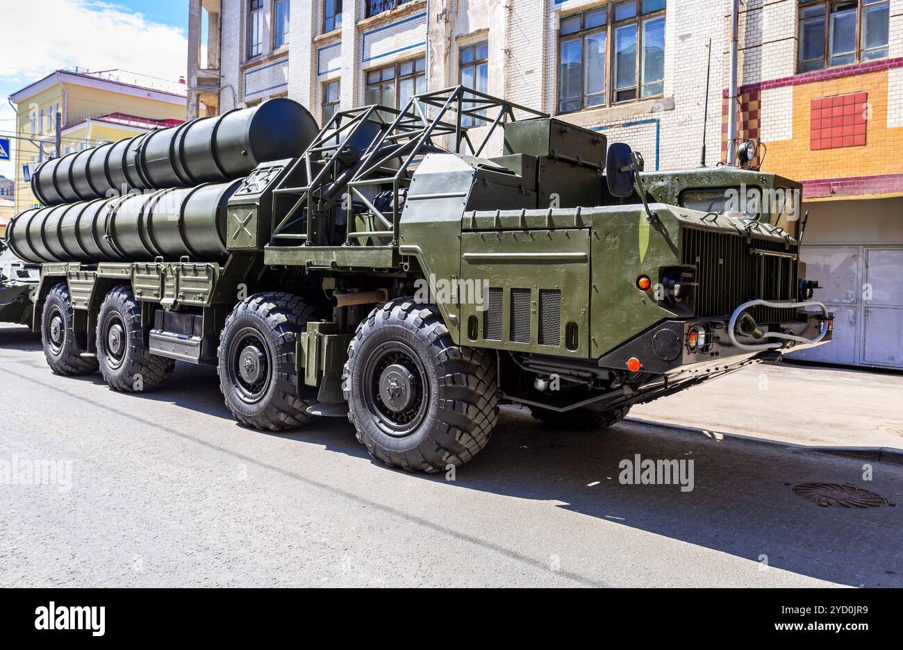 Russian anti-aircraft missile system (SAM) S-300 Stock Photo - Alamy