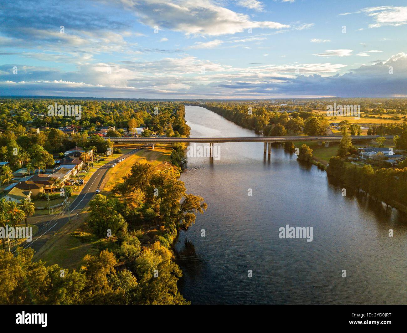 Scenic views of the Nepean River Penrith Stock Photo - Alamy