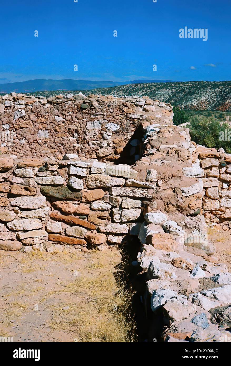 Film Image Tuzigoot National Monument pueblo dwelling built by the ...
