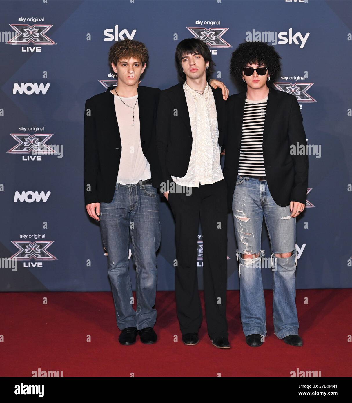Milan, Italy Live Show of X Factor 2024 photocall judges, presenters ...