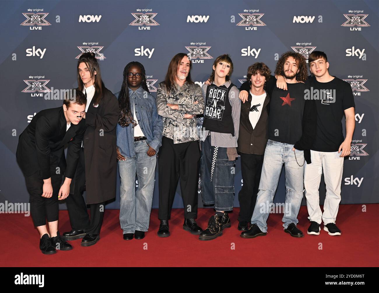 Milan, Italy Live Show of X Factor 2024 photocall judges, presenters ...