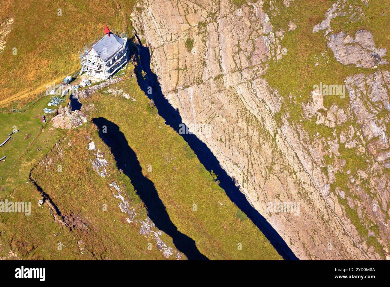 Aerial view building on cliff hi-res stock photography and images - Alamy