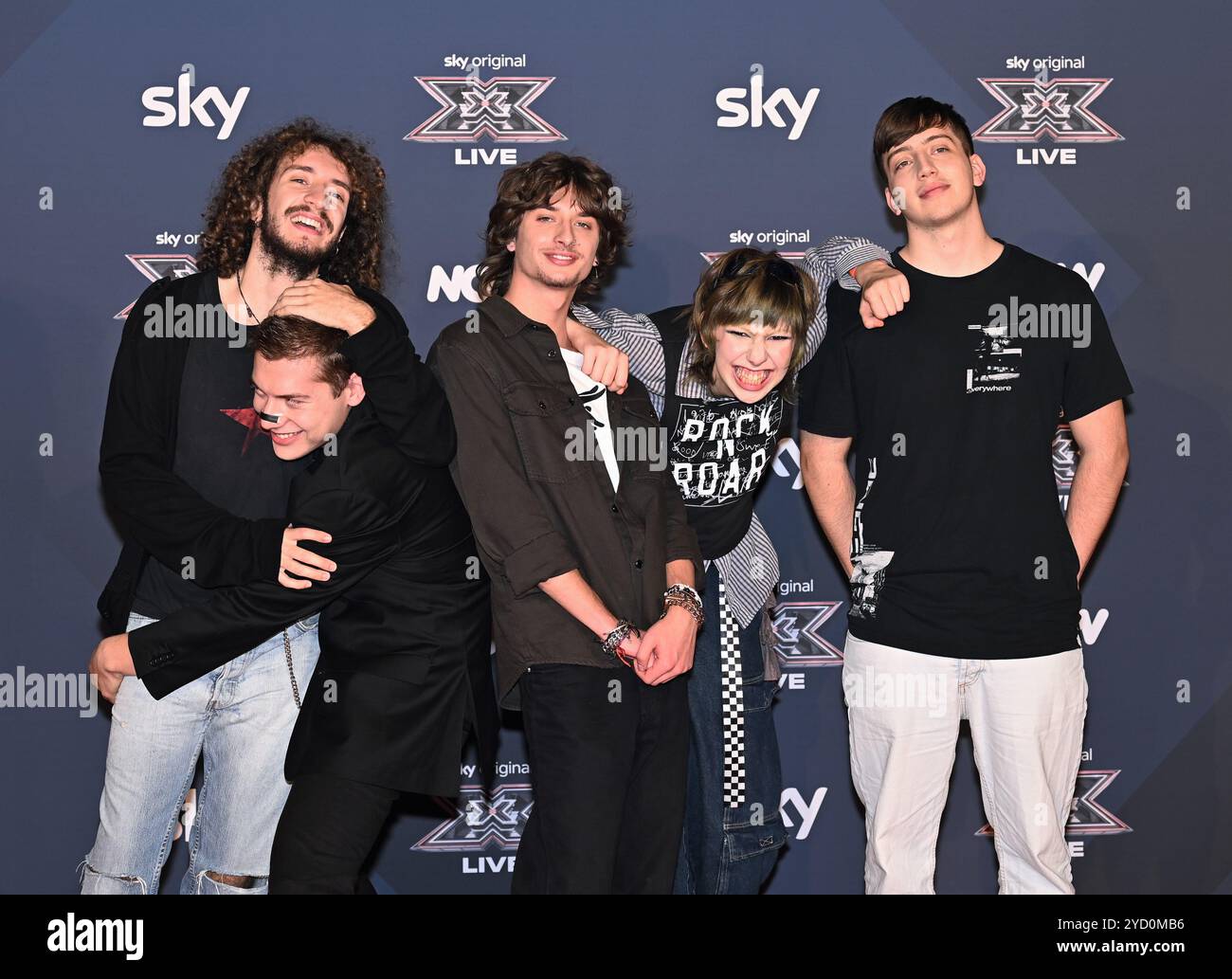 Milan, Italy Live Show of X Factor 2024 photocall judges, presenters ...