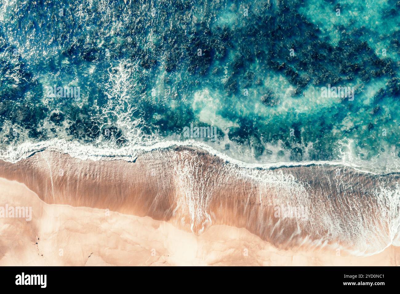 Aerial shot beach waves at Coalcliff Stock Photo - Alamy