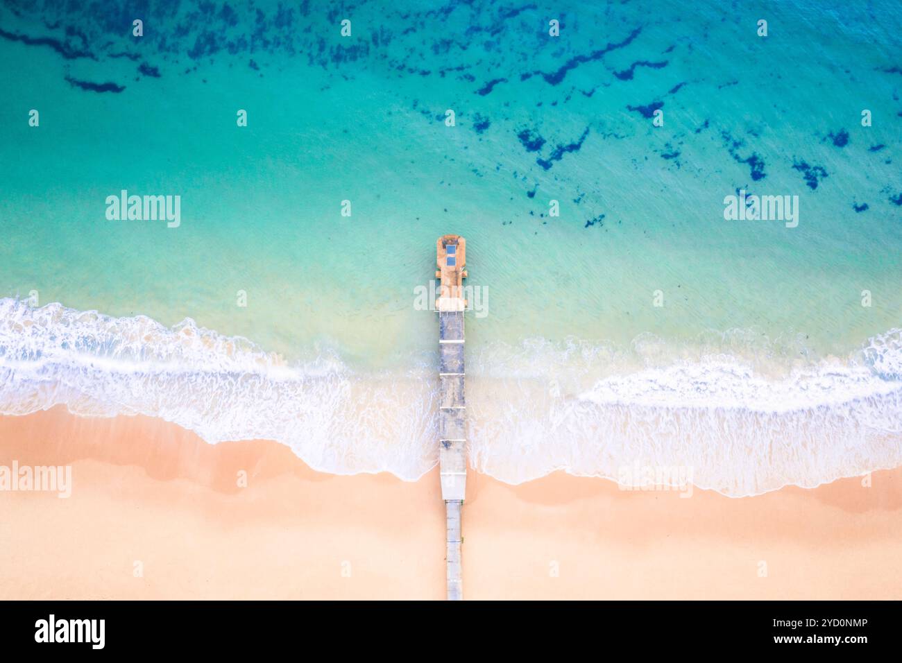 Aerial Collaroy Beach Australia Stock Photo - Alamy