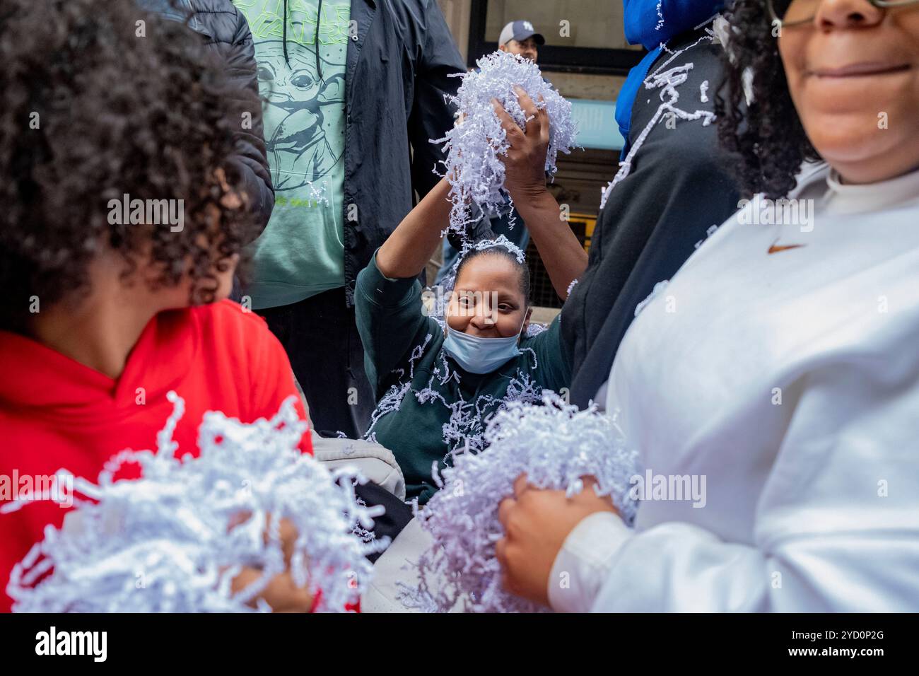 October 24, 2024, New York, New York, USA: The WNBA NY Liberty Parade ...